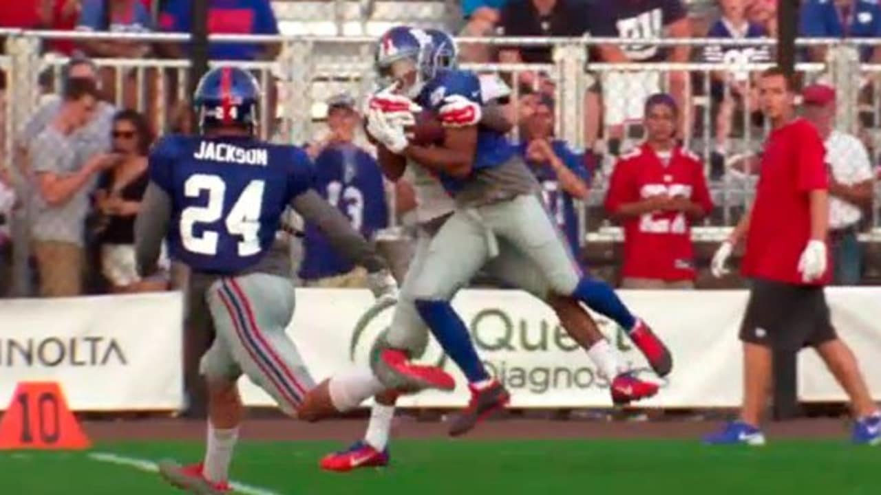 Trevin Wade interception at practice