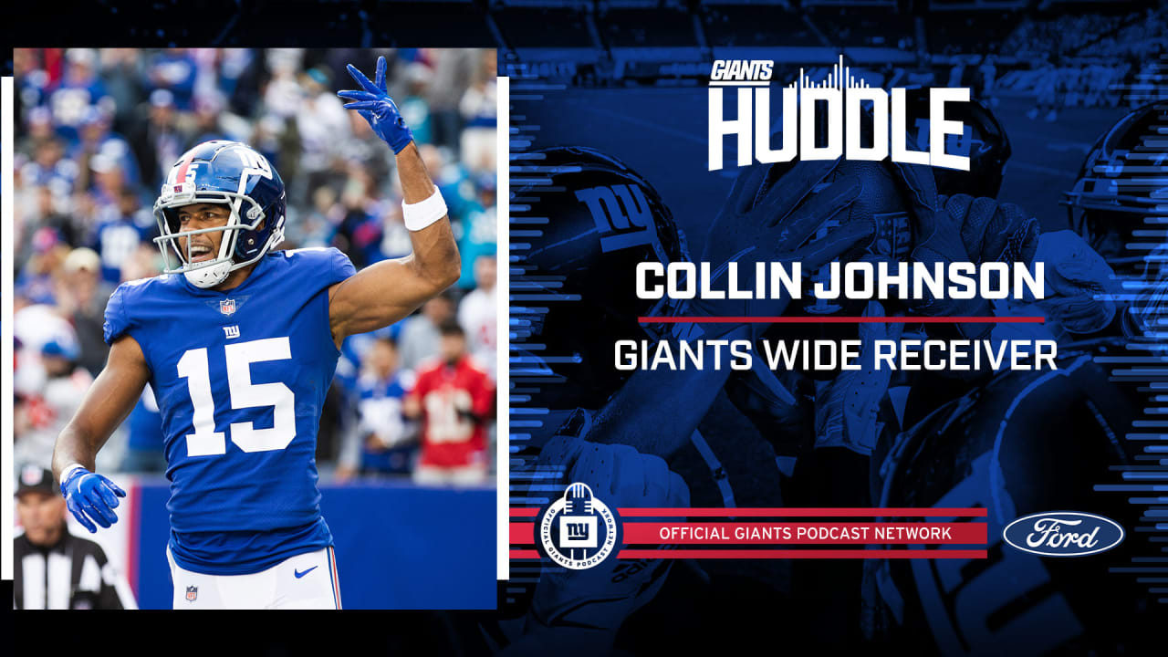 Giants Huddle | WR Collin Johnson