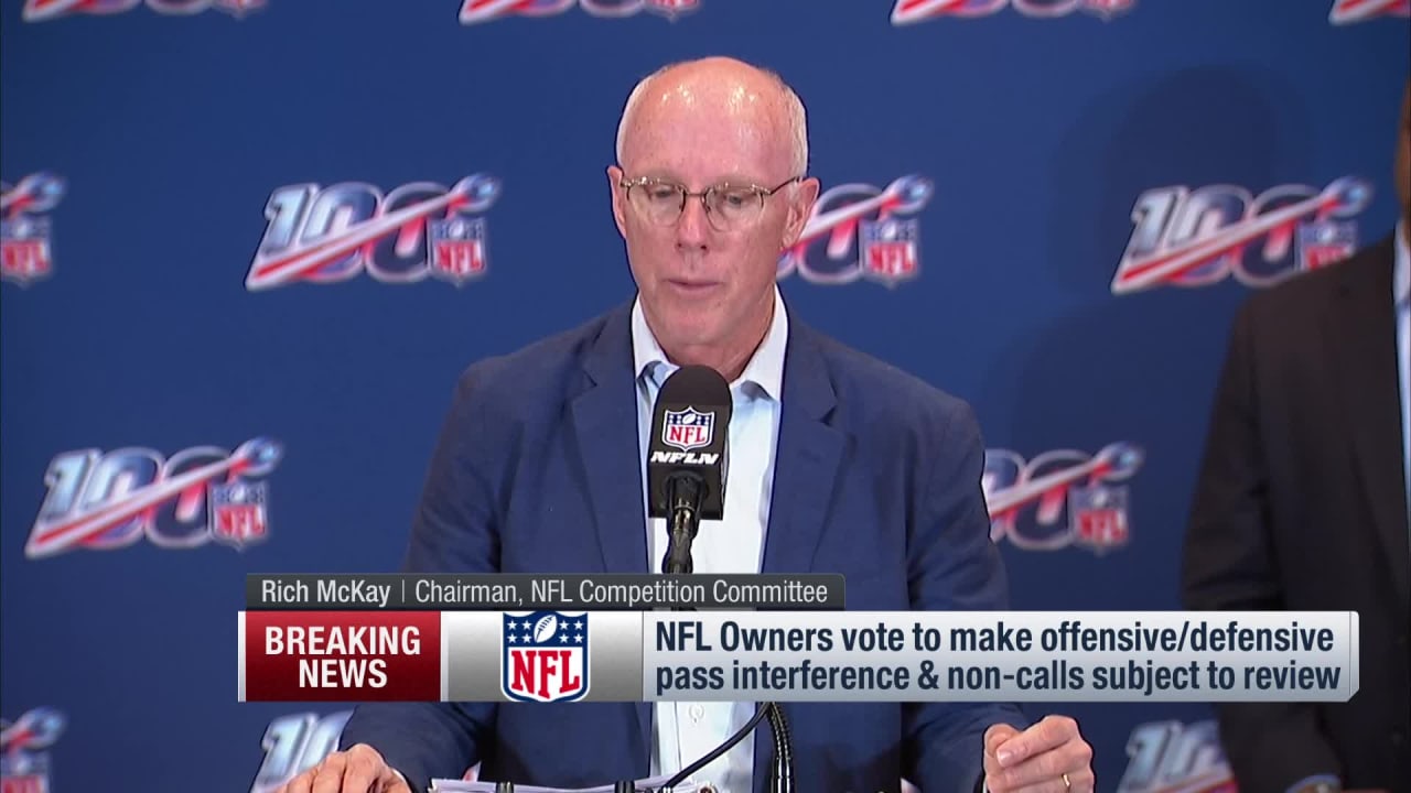 The new NFL pass interference replay rule, explained