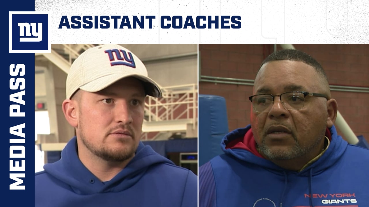 Giants assistants speak ahead of Wild Card matchup vs. Vikings