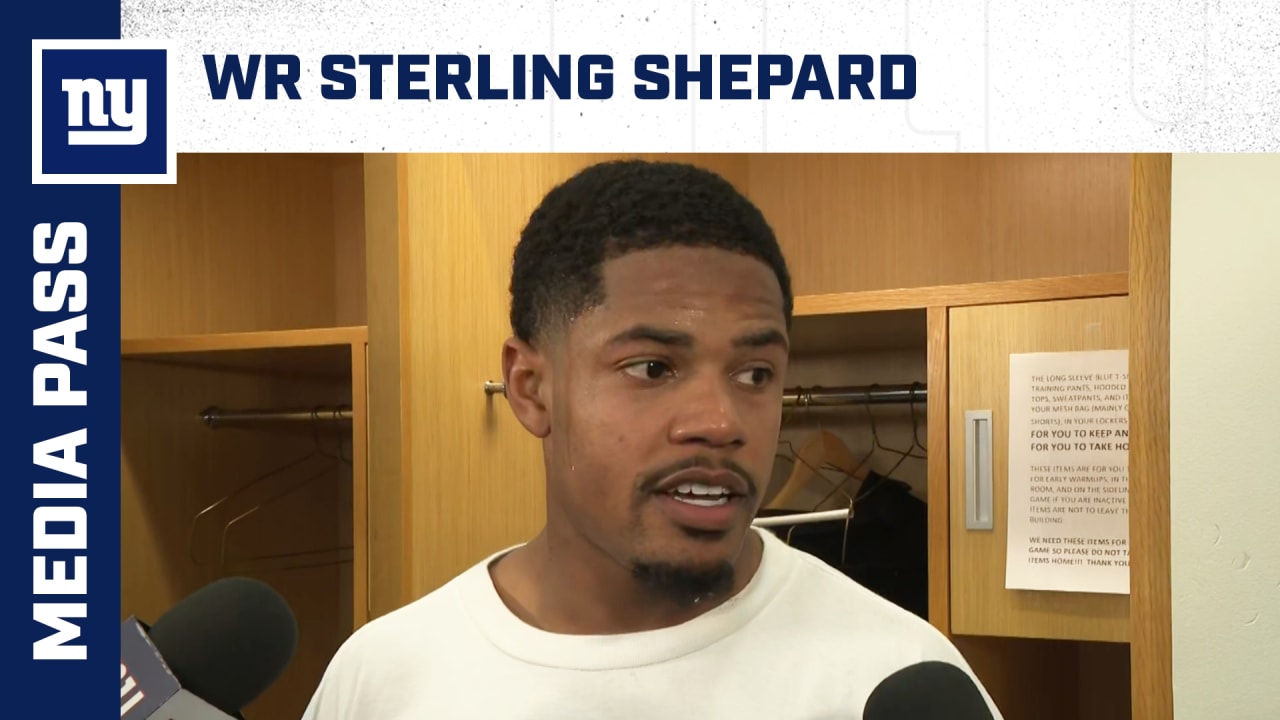 WR Sterling Shepard on 2-0 start