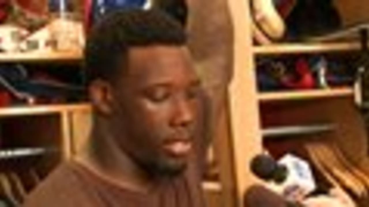 Postgame DE Jason Pierre-Paul - 10/28