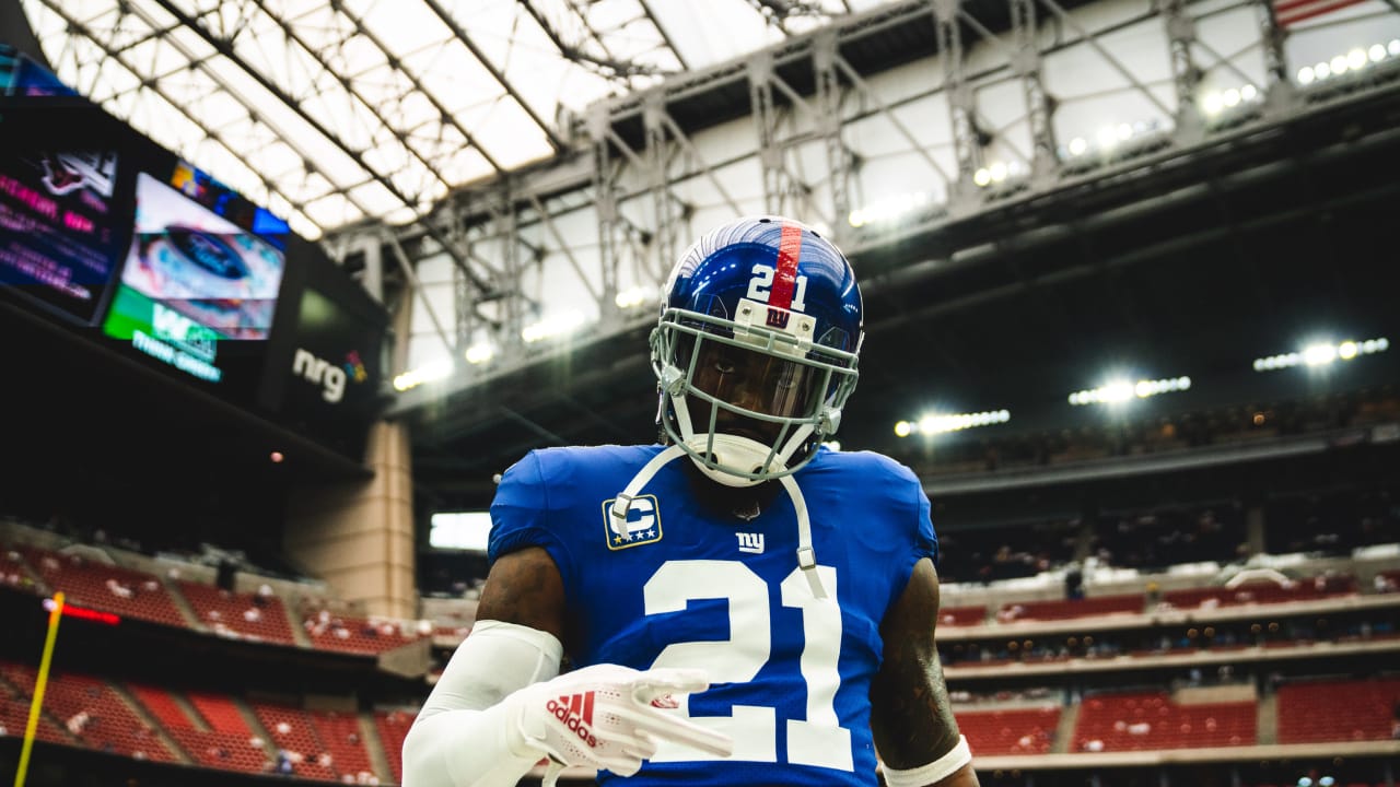 Photos: Giants vs. Texans pregame warmups