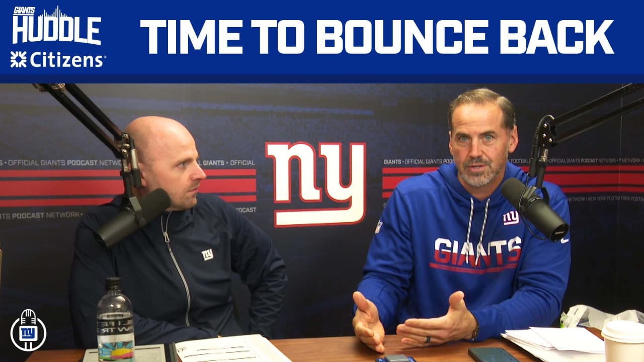 Giants Huddle | Time to Bounce Back