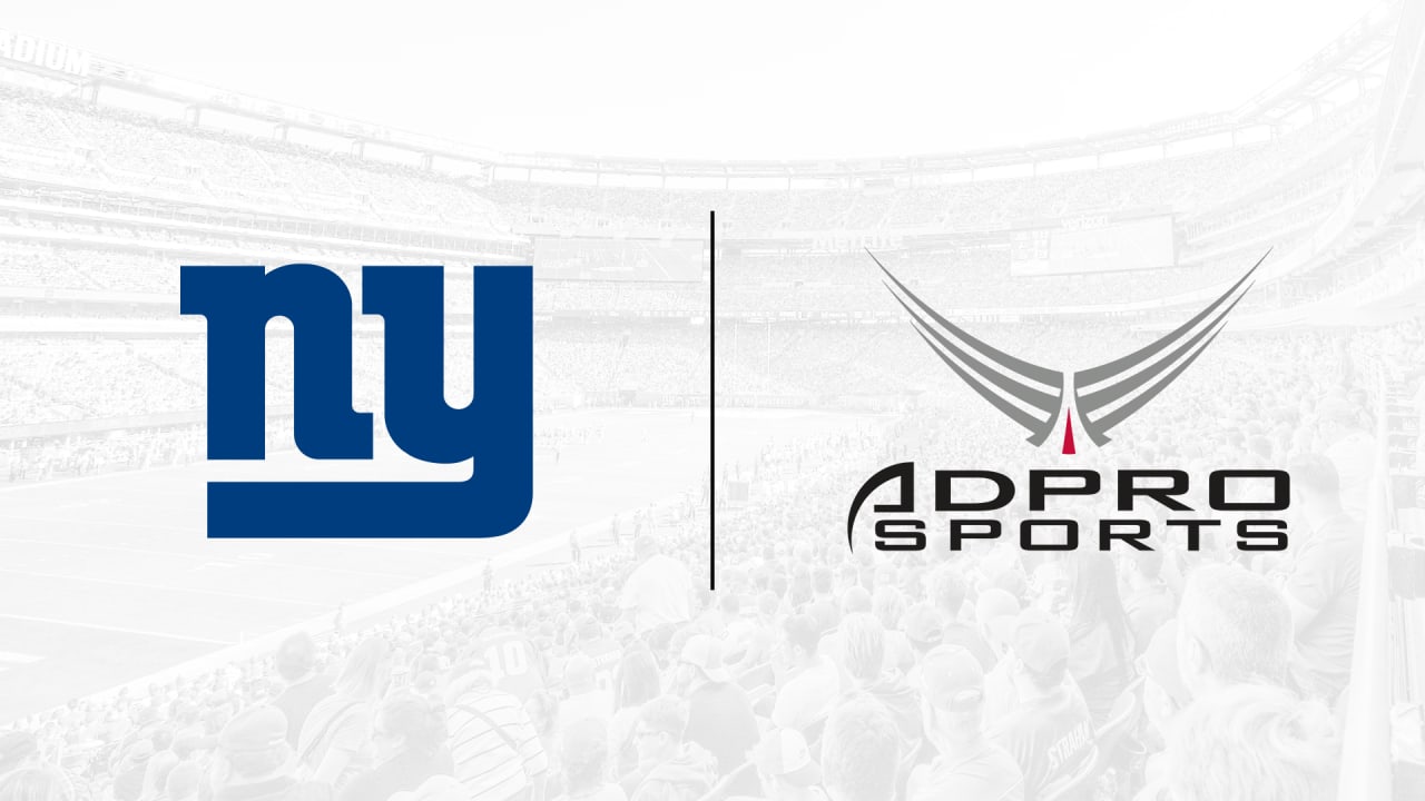 Giants announce partnership with ADPRO Sports