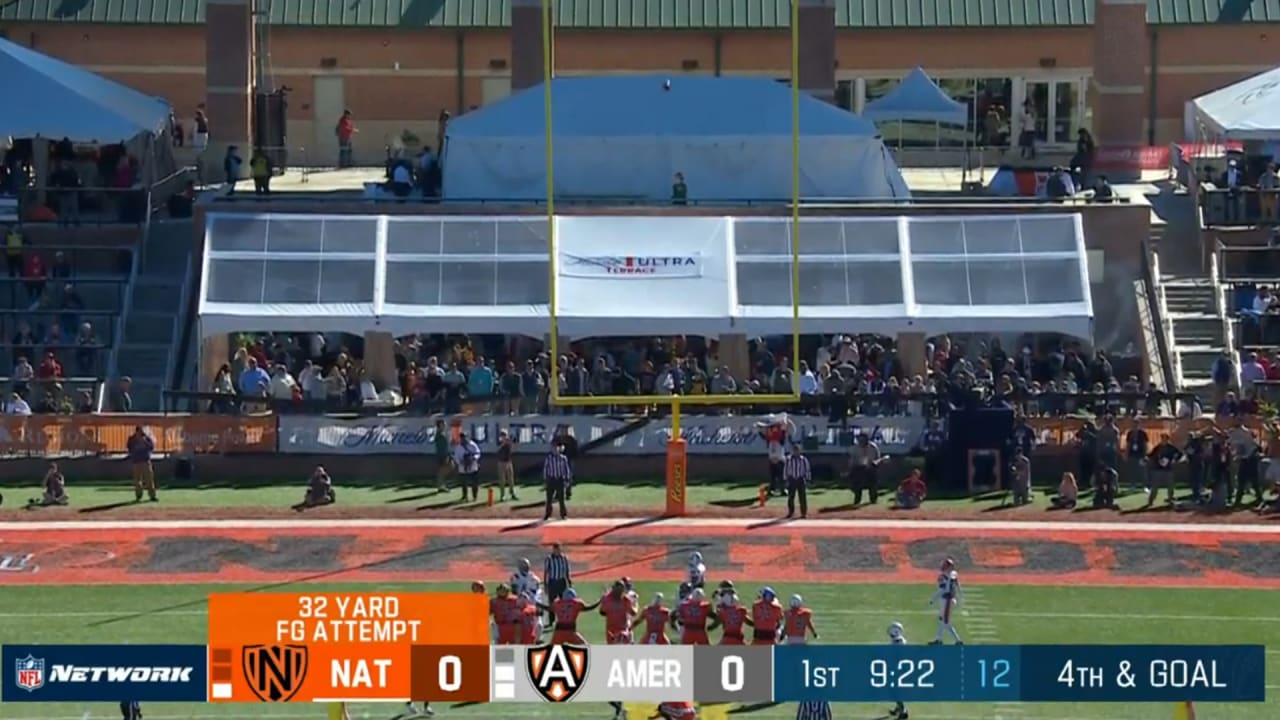 Chad Ryland opens the scoring with 32-yard FG | 2023 Senior Bowl Highlights