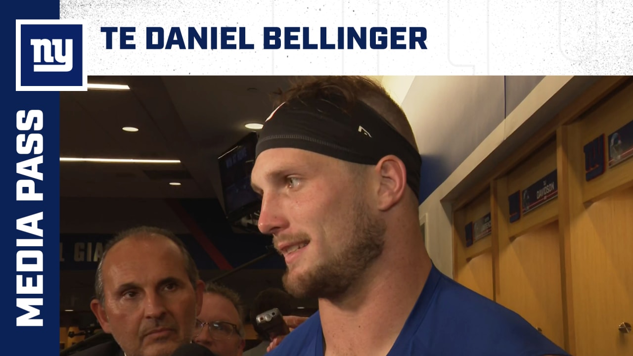 TE Daniel Bellinger's on the team's resiliency in win over Ravens
