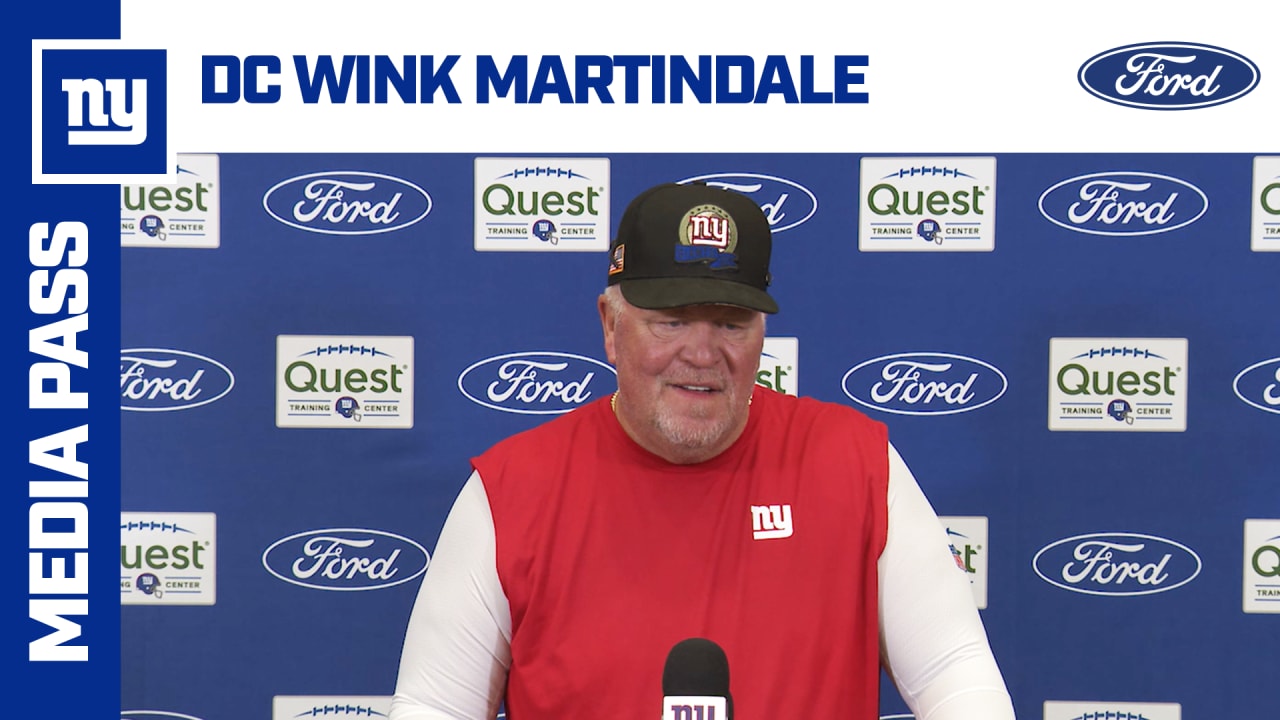 DC Wink Martindale discusses Year 2 of defensive scheme