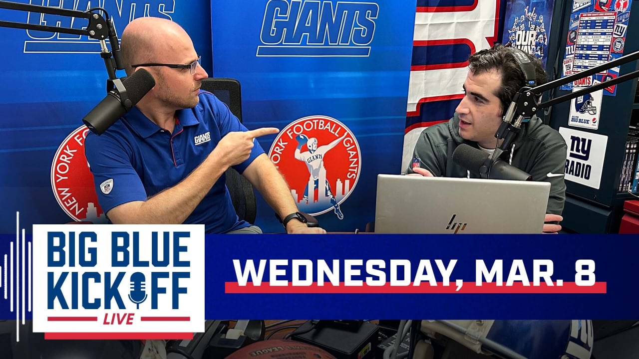 Big Blue Kickoff Live 3/8 | Giants re-sign Daniel Jones