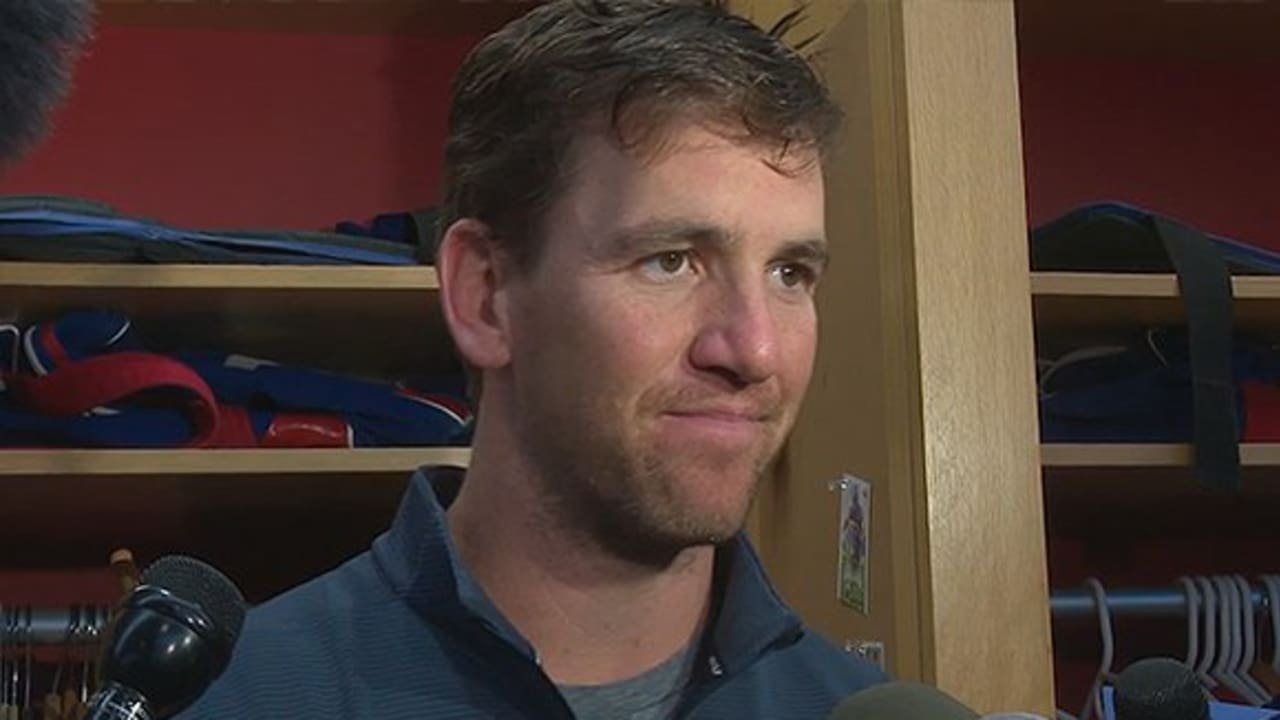 QB Eli Manning on short-week prep