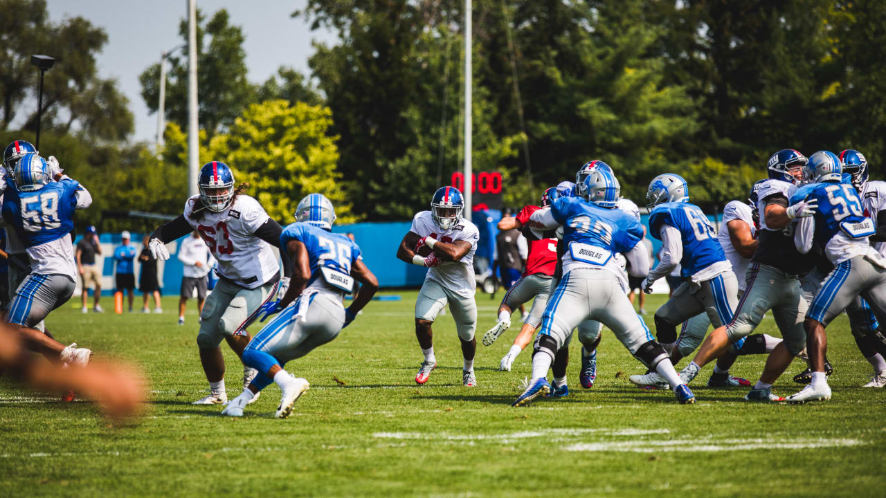Giants-Lions joint practice highlights (8/14)