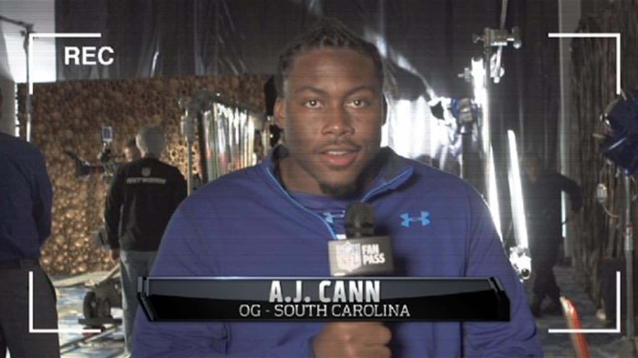 Combine Confessional: South Carolina offensive guard A.J. Cann