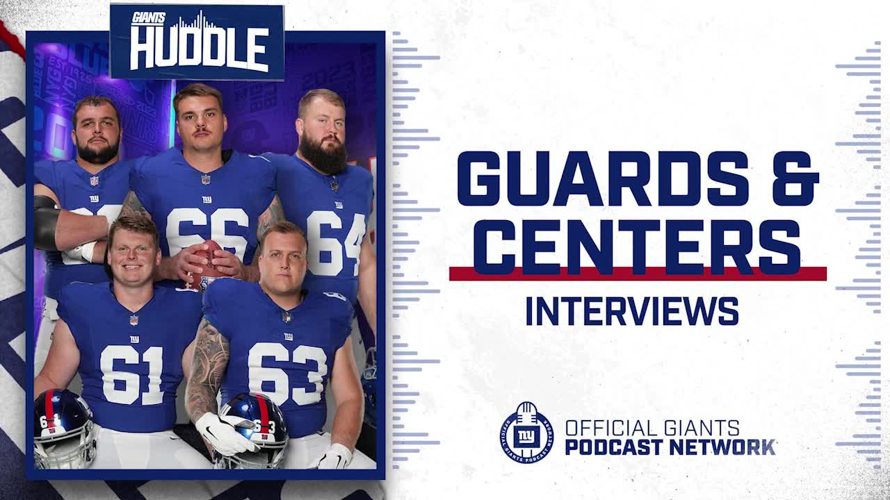 Giants Huddle | Guards and Centers