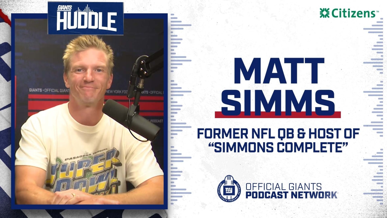 Giants Huddle | Matt Simms