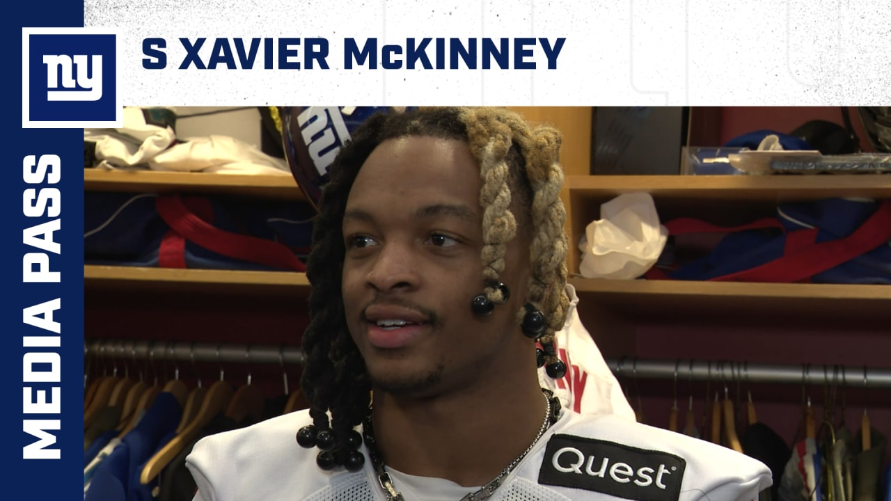 S Xavier McKinney on returning to practice