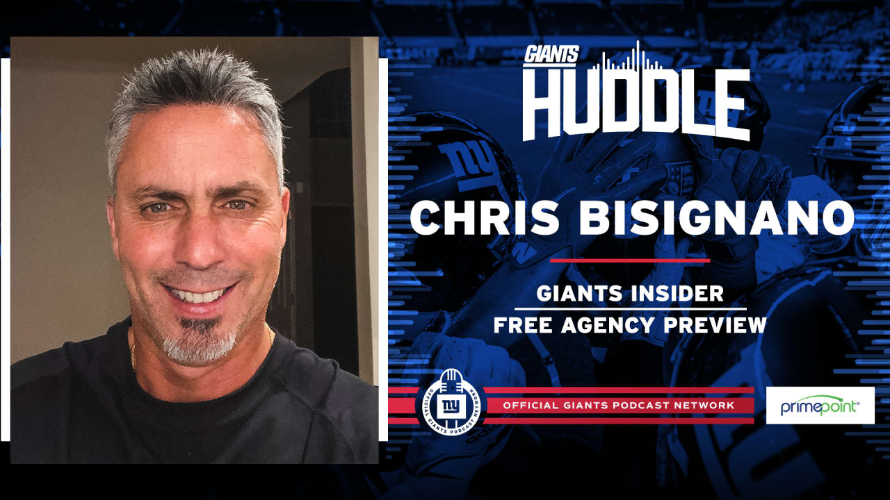 Giants Huddle | Chris Bisignano talks offseason moves