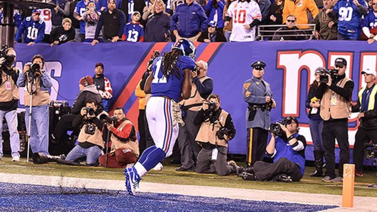 WR Dwayne Harris one-yard touchdown catch