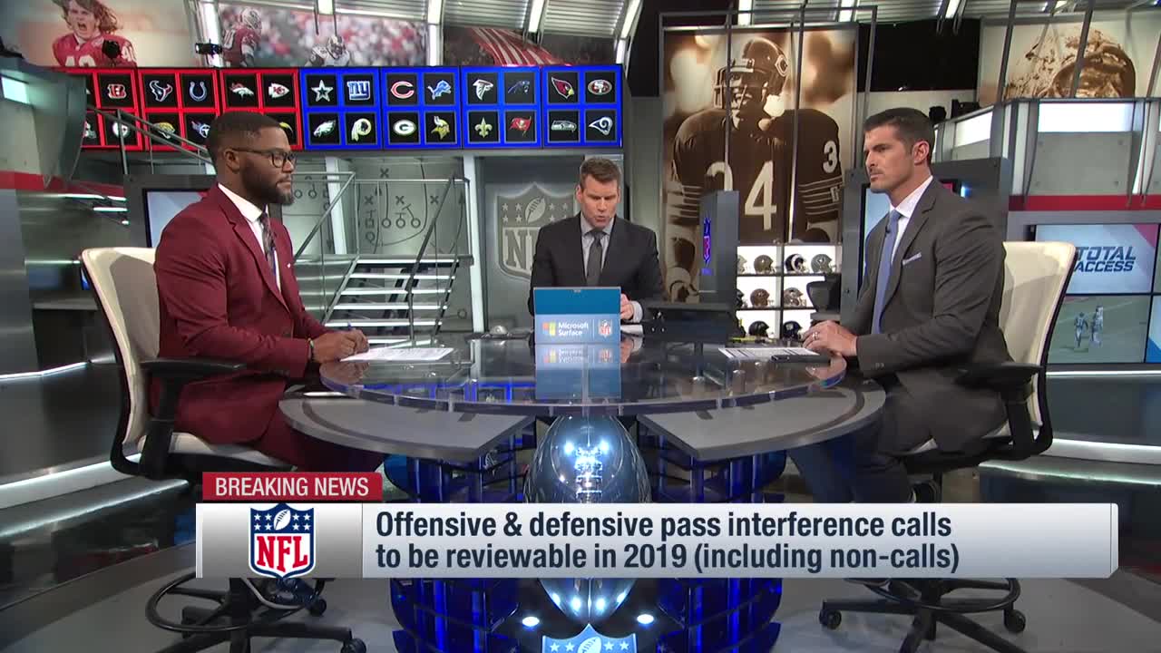 NFL Network crew debates effect of new pass interference rule