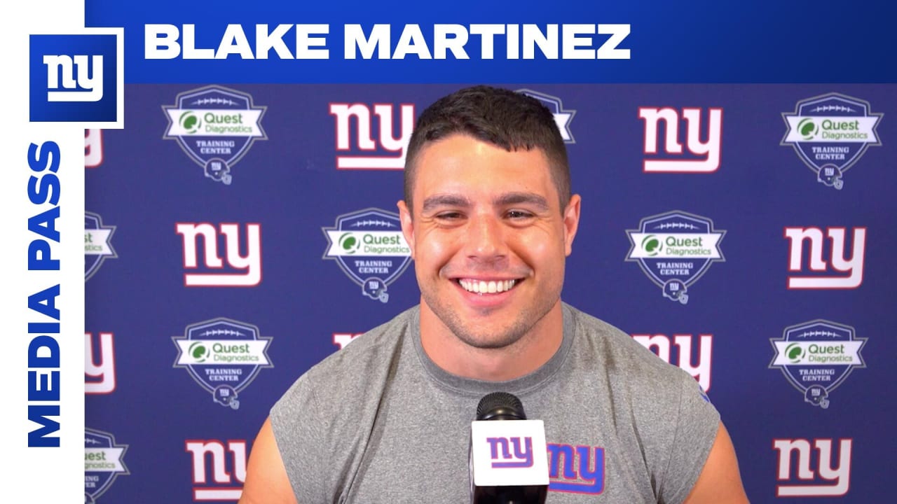 LB Blake Martinez on Giants defense: 'This group has a lot of potential' LB Blake Martinez on Giants defense: 'This group has a lot of potential'