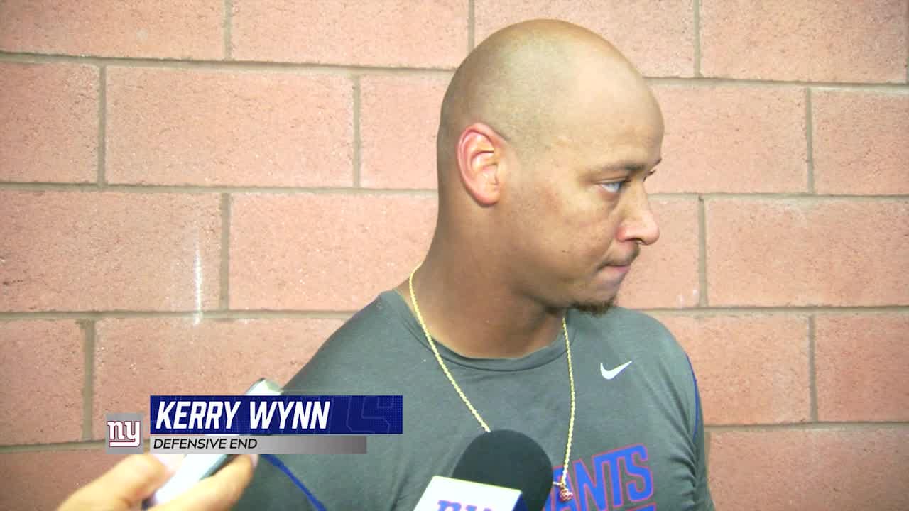 Kerry Wynn talks about switching roles on defense