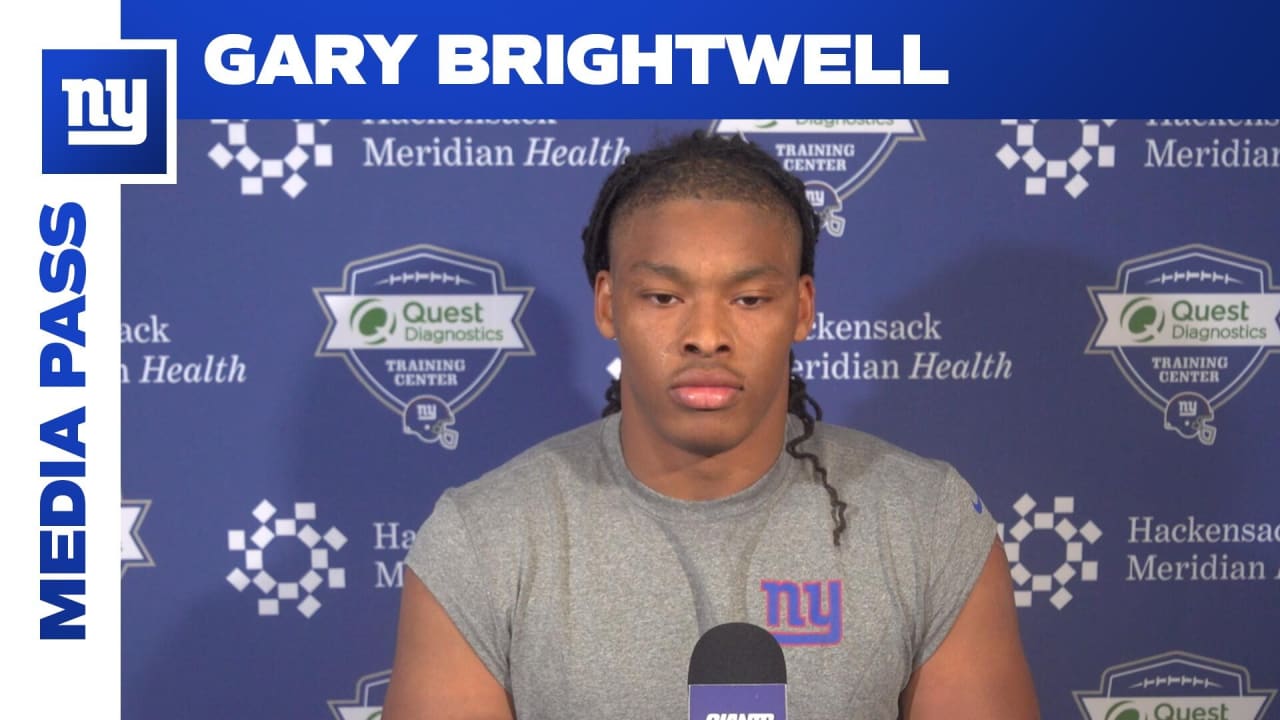 RB Gary Brightwell: 'I'm looking forward to competing'