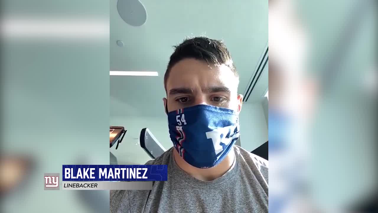 LB Blake Martinez: 'It's been awesome to see that continual improvement'