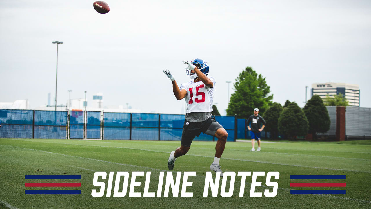 Sideline Notes: Giants OTA No. 4