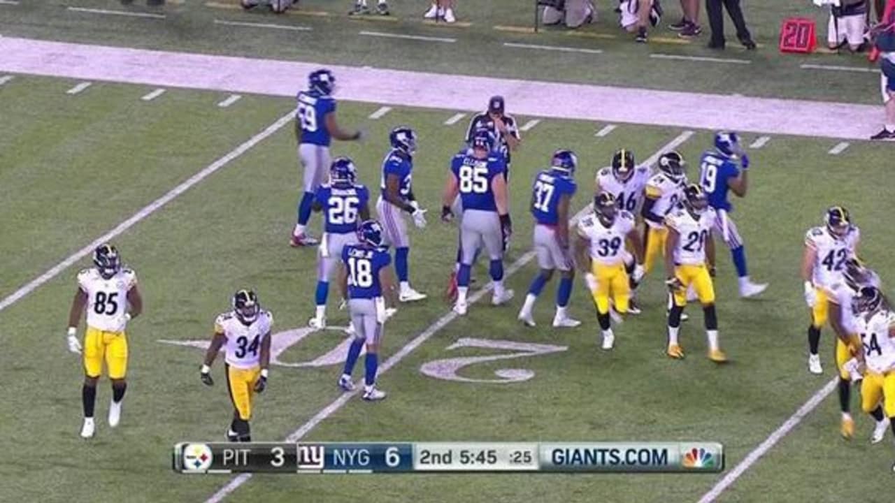 LB Calvin Munson recovers wide receiver Travis Rudolph fumble