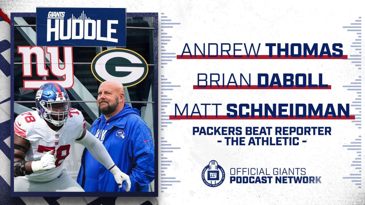 Giants Huddle | Andrew Thomas' growth in year 3, Week 5 Preview