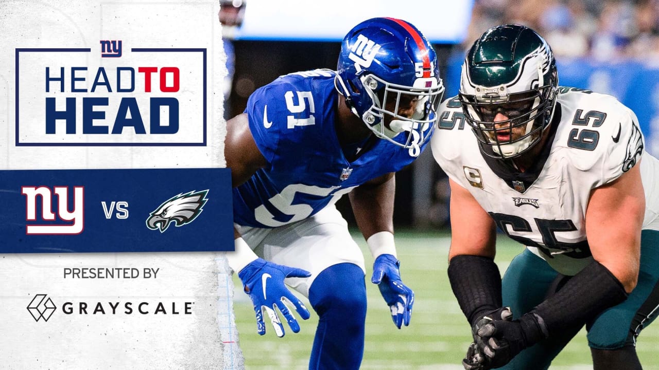 Head-to-Head: Giants OLB Azeez Ojulari vs. Eagles OT Lane Johnson