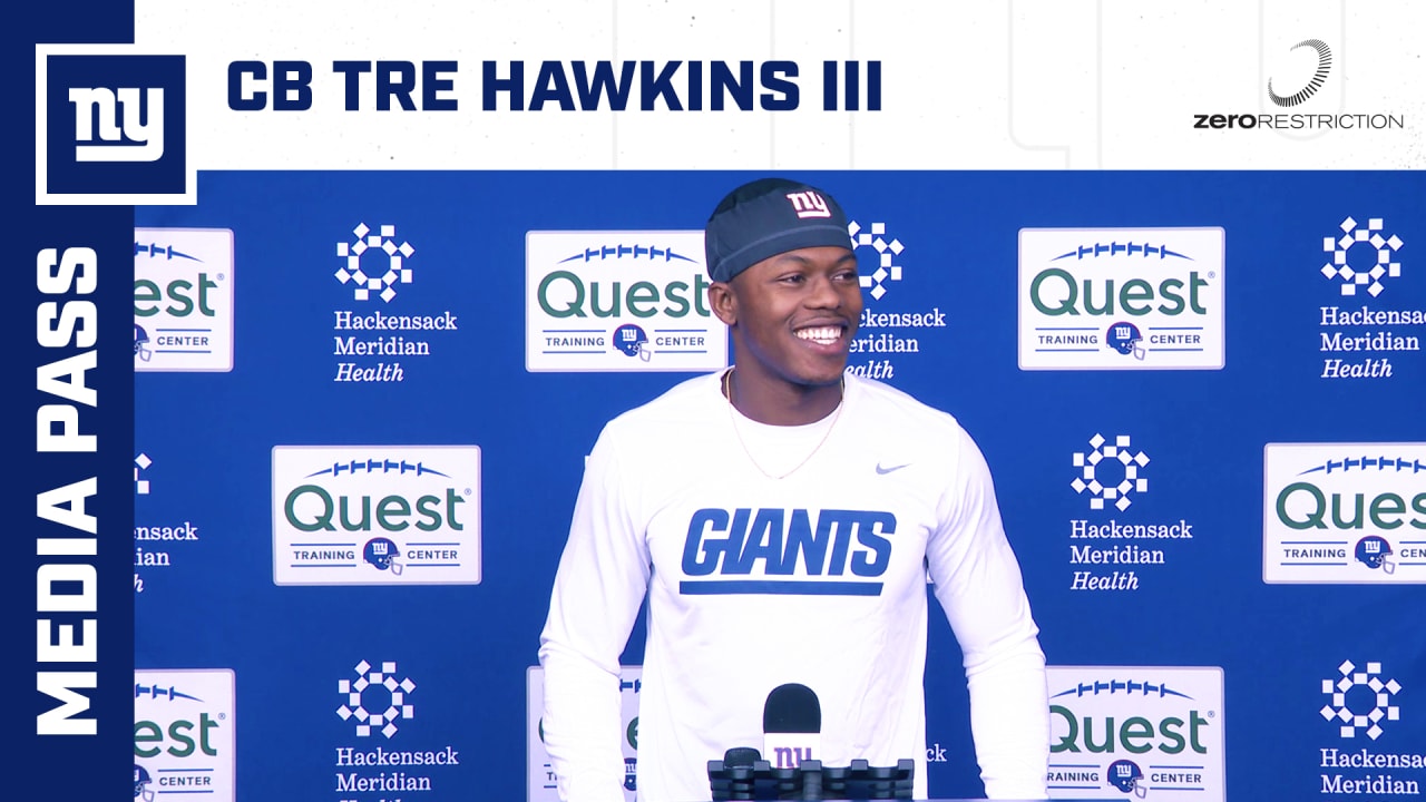 CB Tre Hawkins III on 'bond' he saw on pre-draft visit