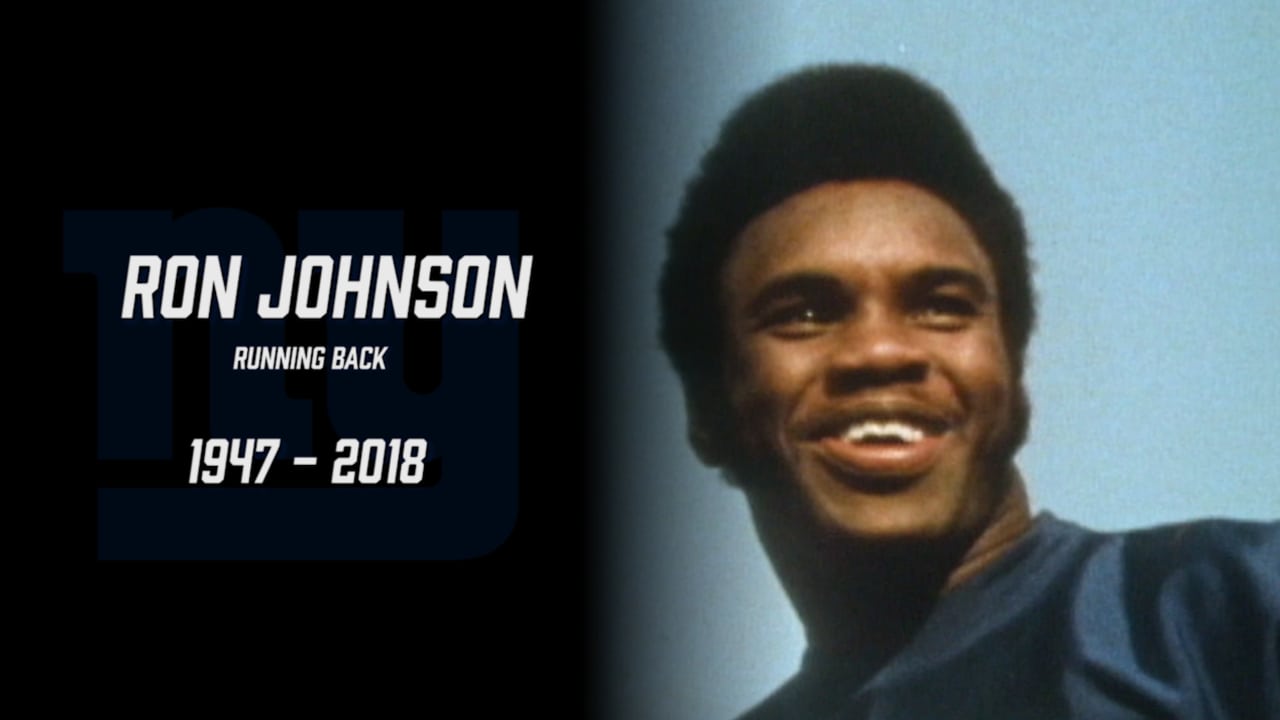 Highlights of Ron Johnson's Giants career