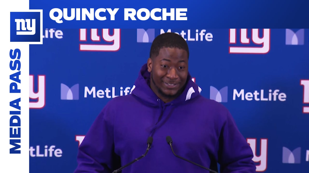 LB Quincy Roche on game-winning sack, forced fumble