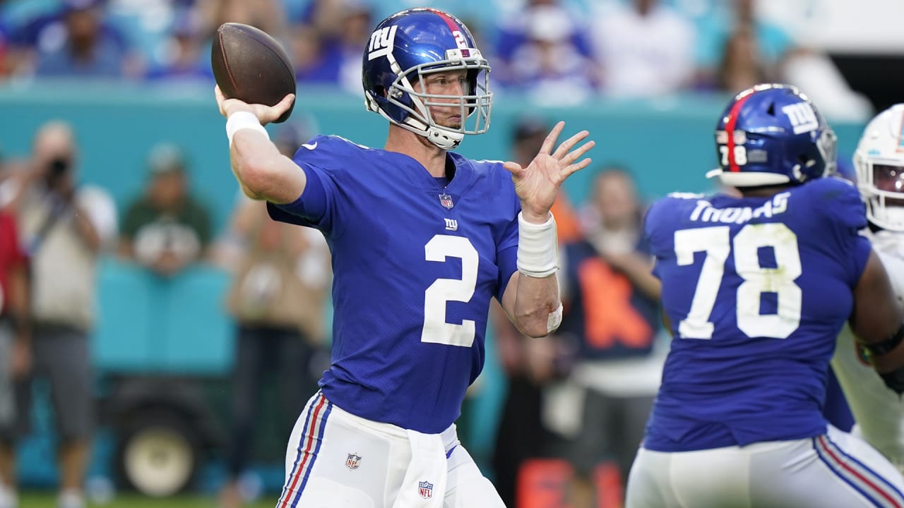 Mike Glennon suffers concussion in loss to Dolphins; latest on Daniel Jones