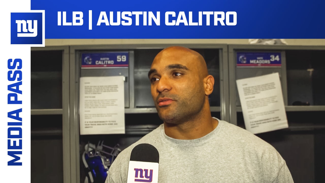 ILB Austin Calitro on pick-6: 'I just saw the end zone and ran'