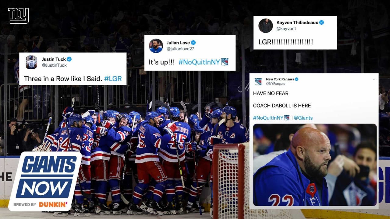 Giants Now: Giants celebrate Rangers' Game 7 win