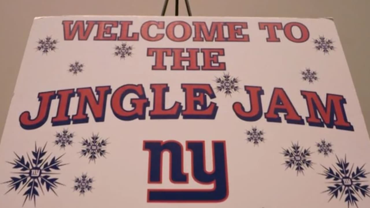 Giants host "Jingle Jam" holiday party for foster care children