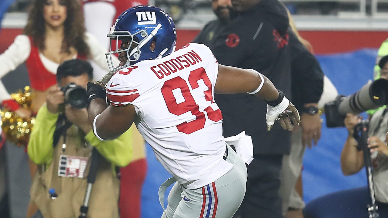 B.J. Goodson sparks defense in MNF win