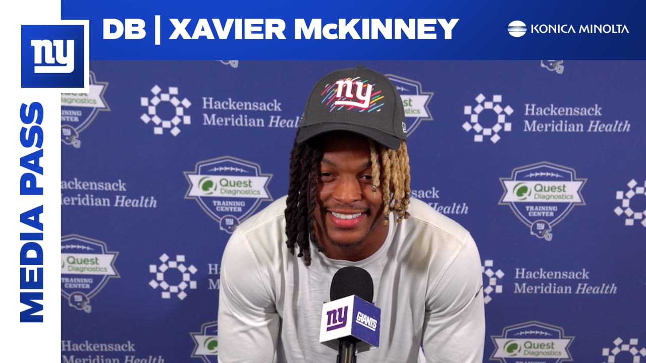 S Xavier McKinney: 'I love the energy' inside building