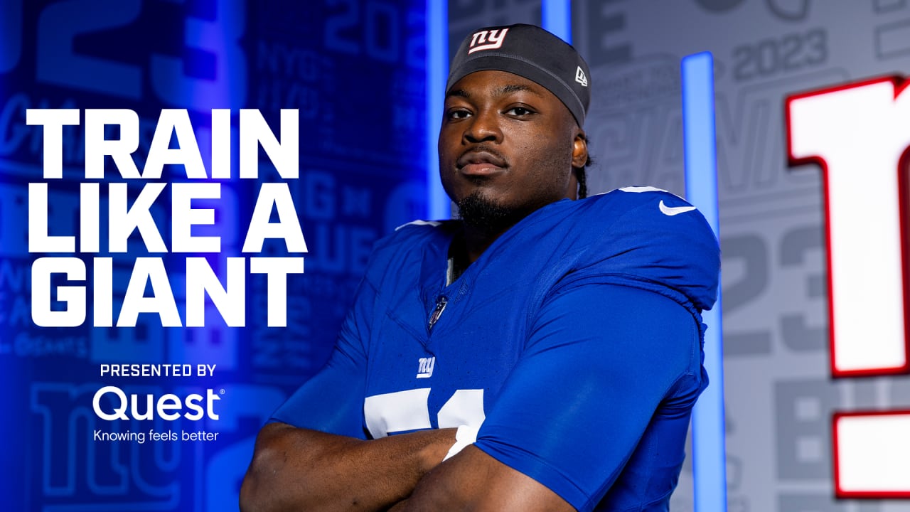 Train Like a Giant: Azeez Ojulari's workout routine