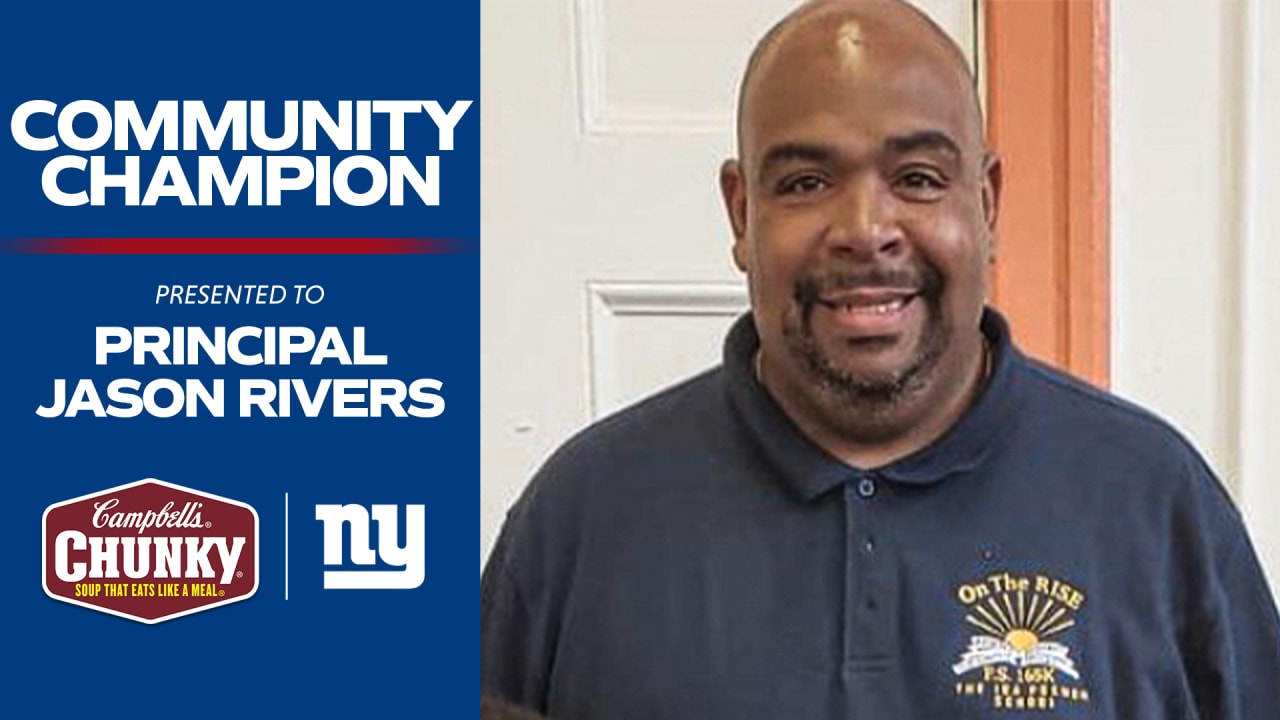 Campbell's honors Community Champion Principal Jason Rivers