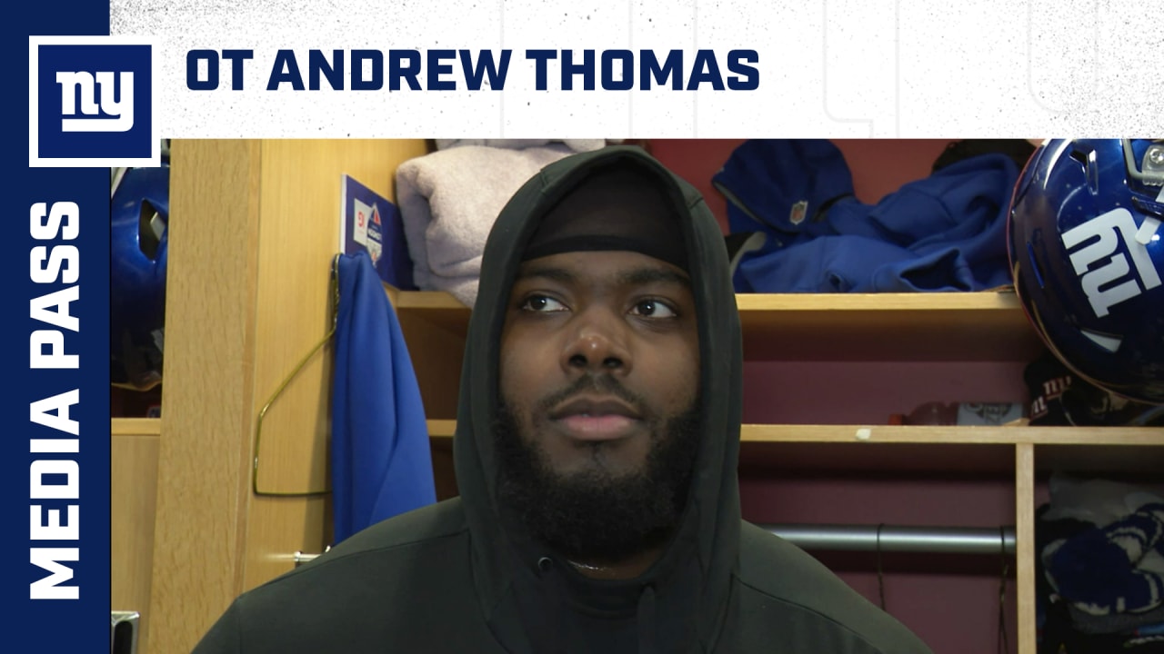 OT Andrew Thomas: 'We play together as a unit'