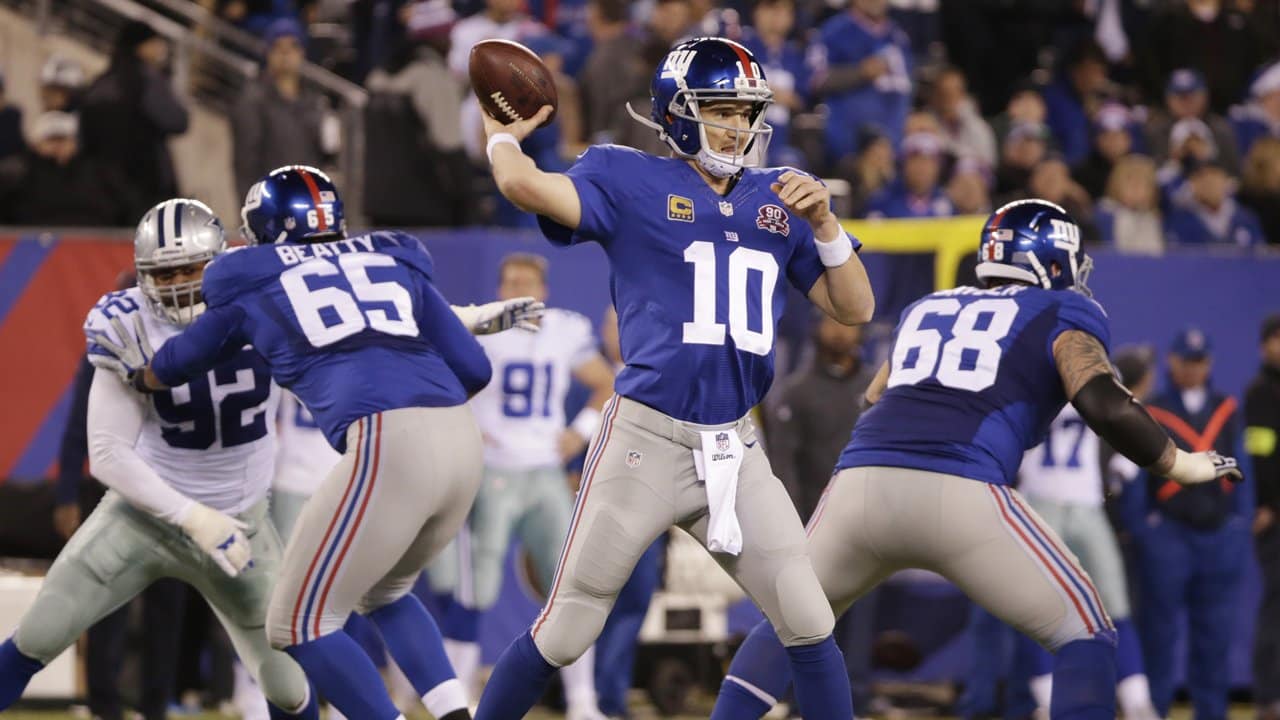 Photo Timeline: Giants vs. Cowboys