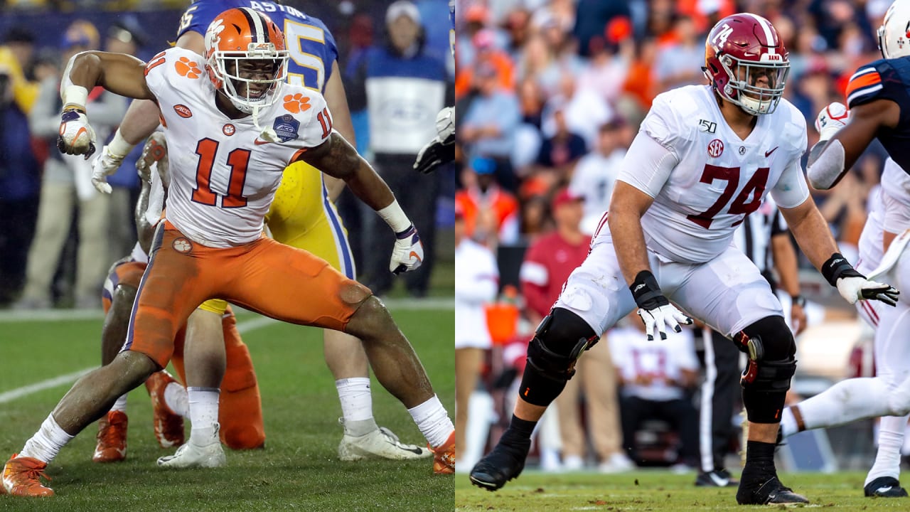 Make the Case: LB Isaiah Simmons vs. OT Jedrick Wills