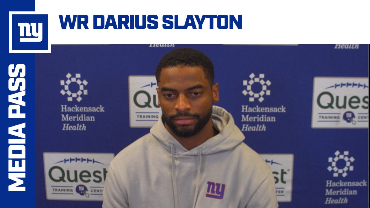 WR Darius Slayton: 'We know what we need to fix'