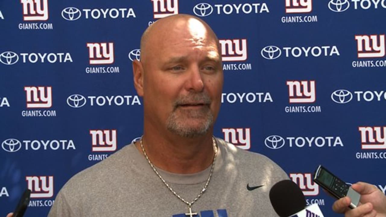 LB Coach Jim Herrmann presser