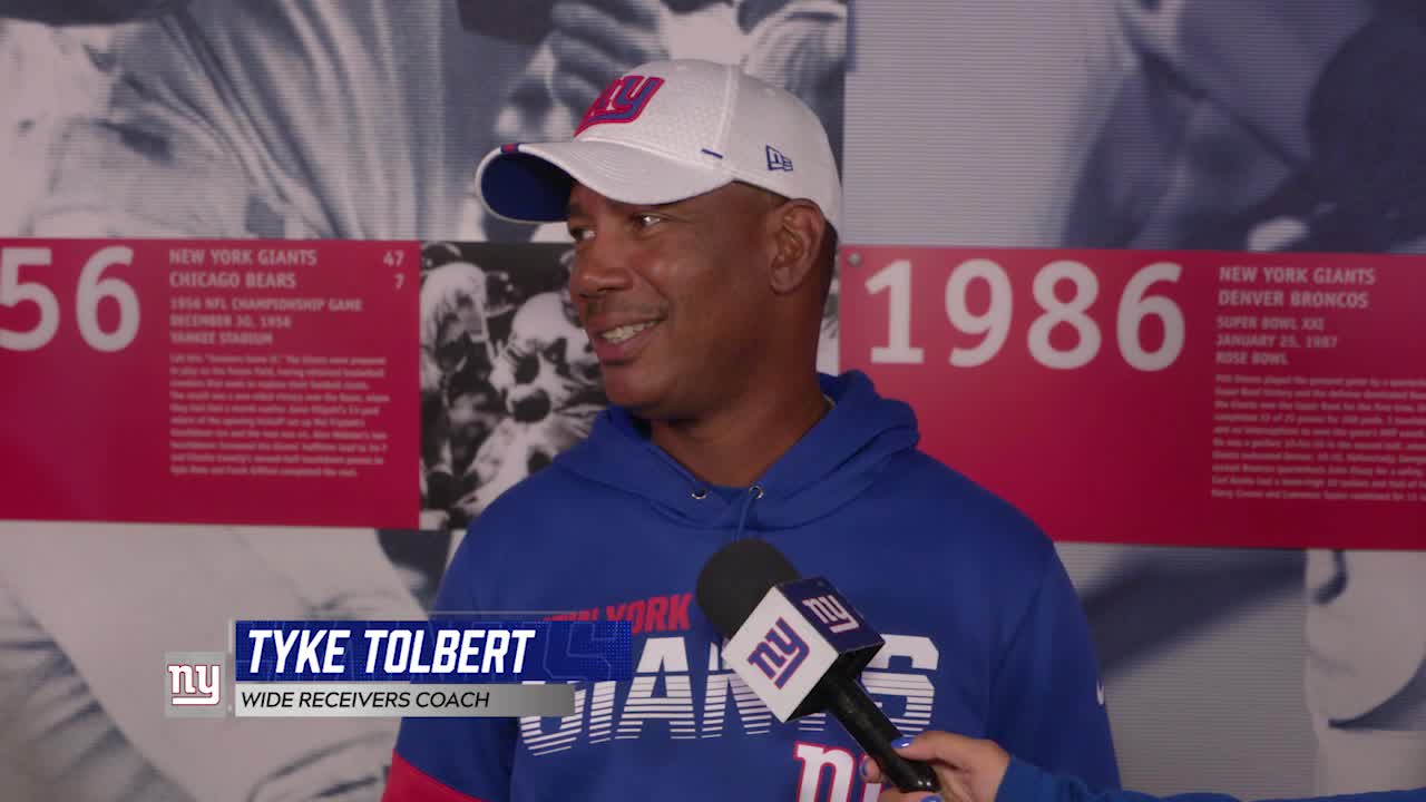WR Coach Tyke Tolbert on his expectations for Sunday