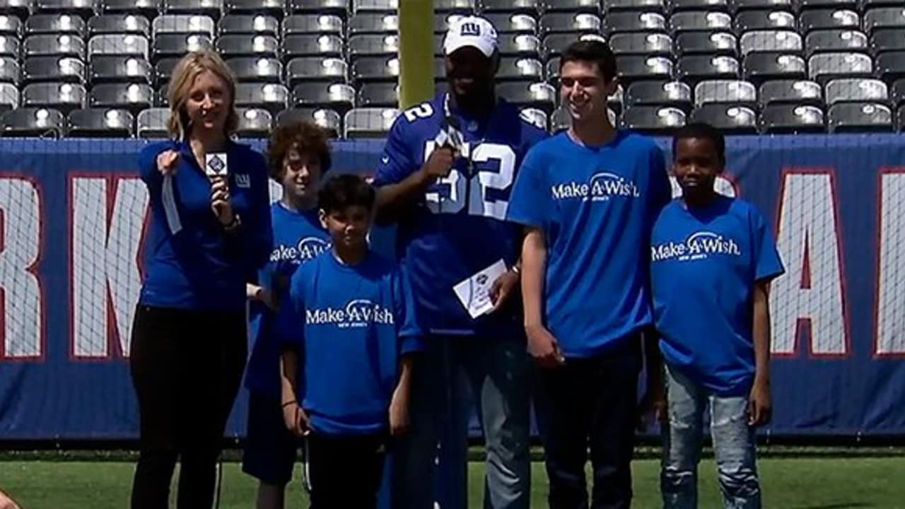 LB Alec Ogletree announces RJ McIntosh pick