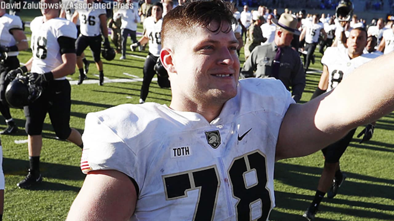 Military duties put NFL journey on hold for Brett Toth