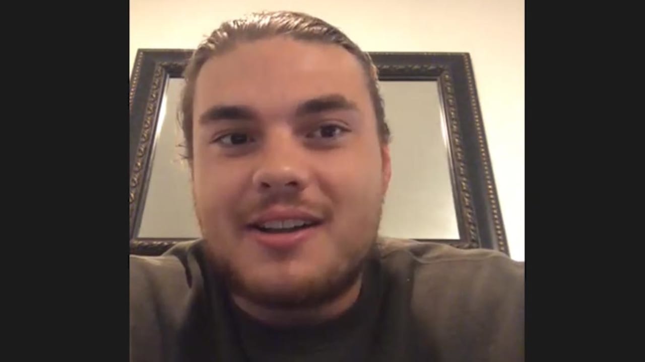 Shane Lemieux on being versatile on the O-Line